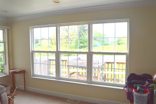 Adding Casing to Drywall Return Windows | Bumbleberries Boutique