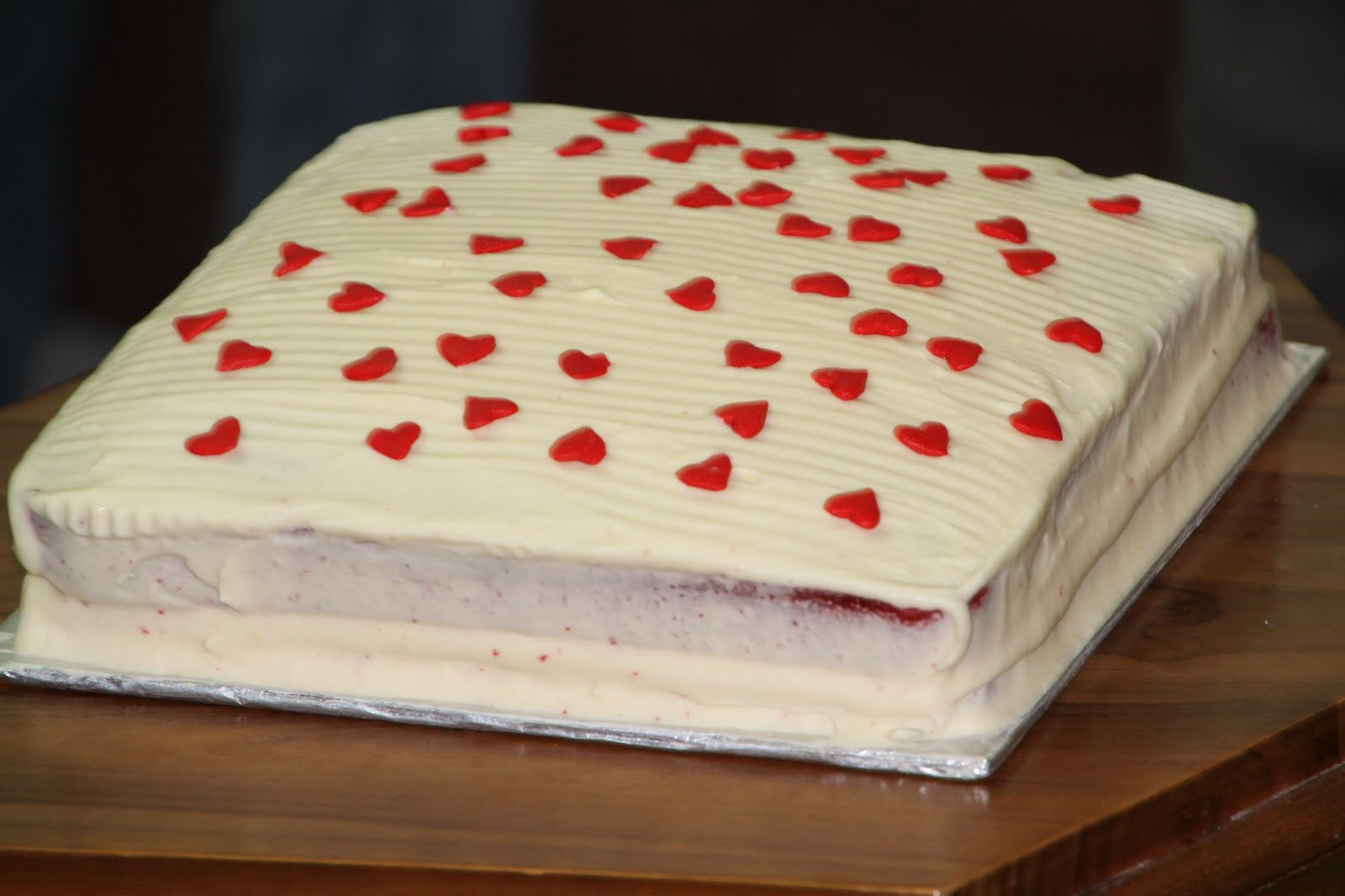 Rozie's Secret Recipes: KEK BALDU MERAH @ RED VELVET CAKE