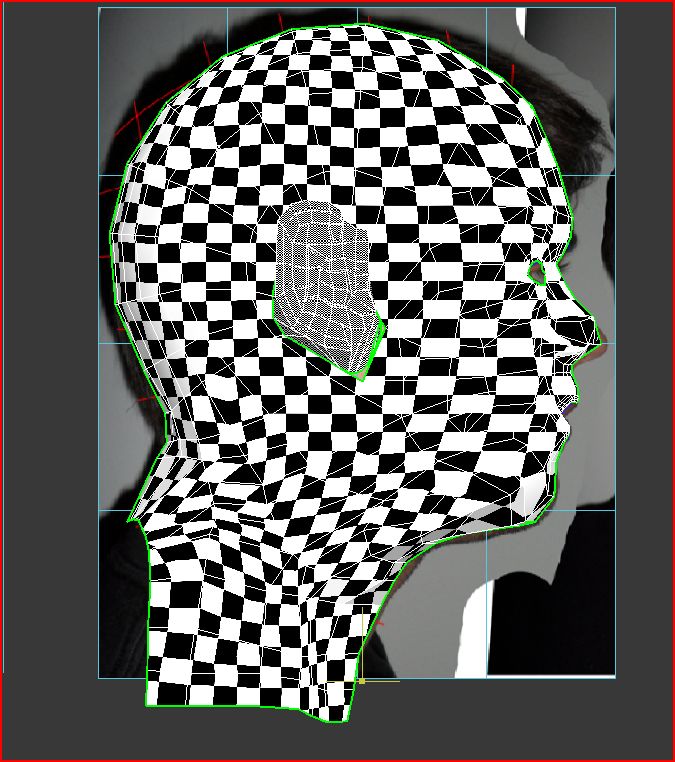 Virtual Environments 3D Head: UVW Mapping