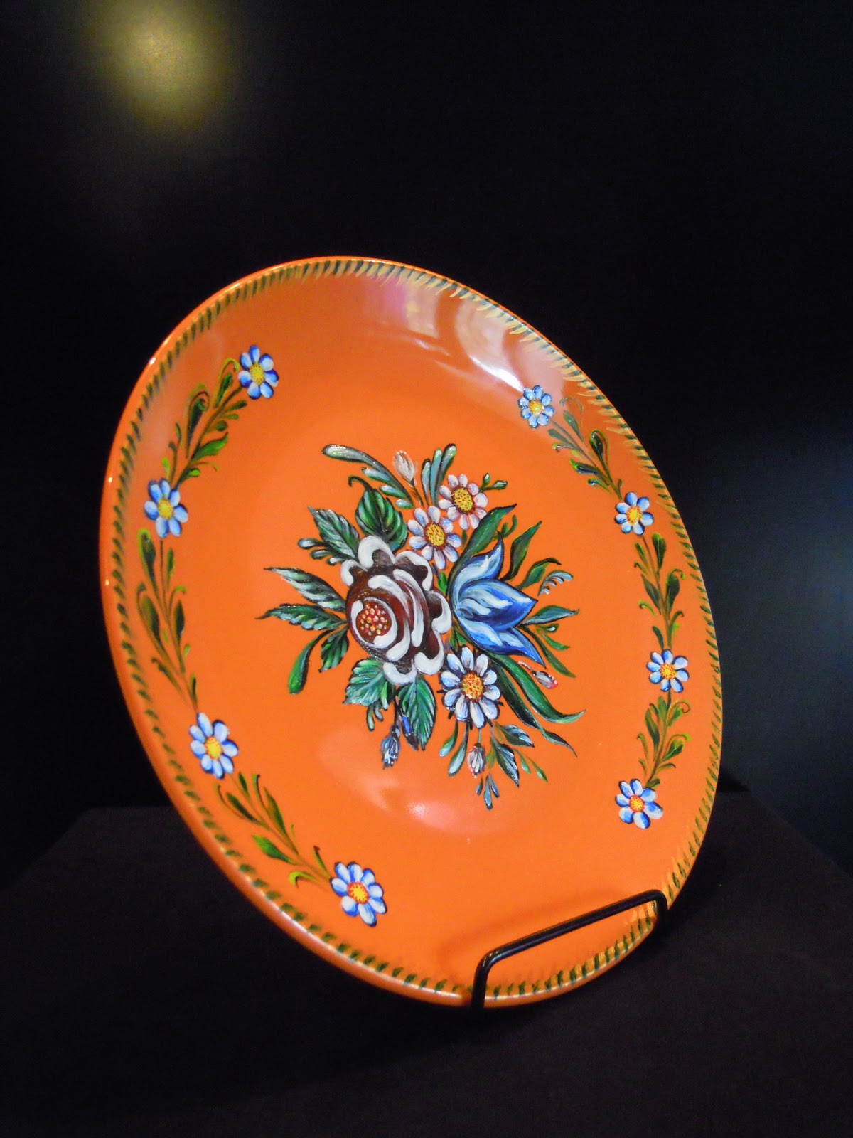 Декоративная тарелка . : На крыльях вдохновения