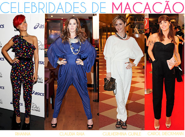 Moda todo dia!: Os estilos de macacões