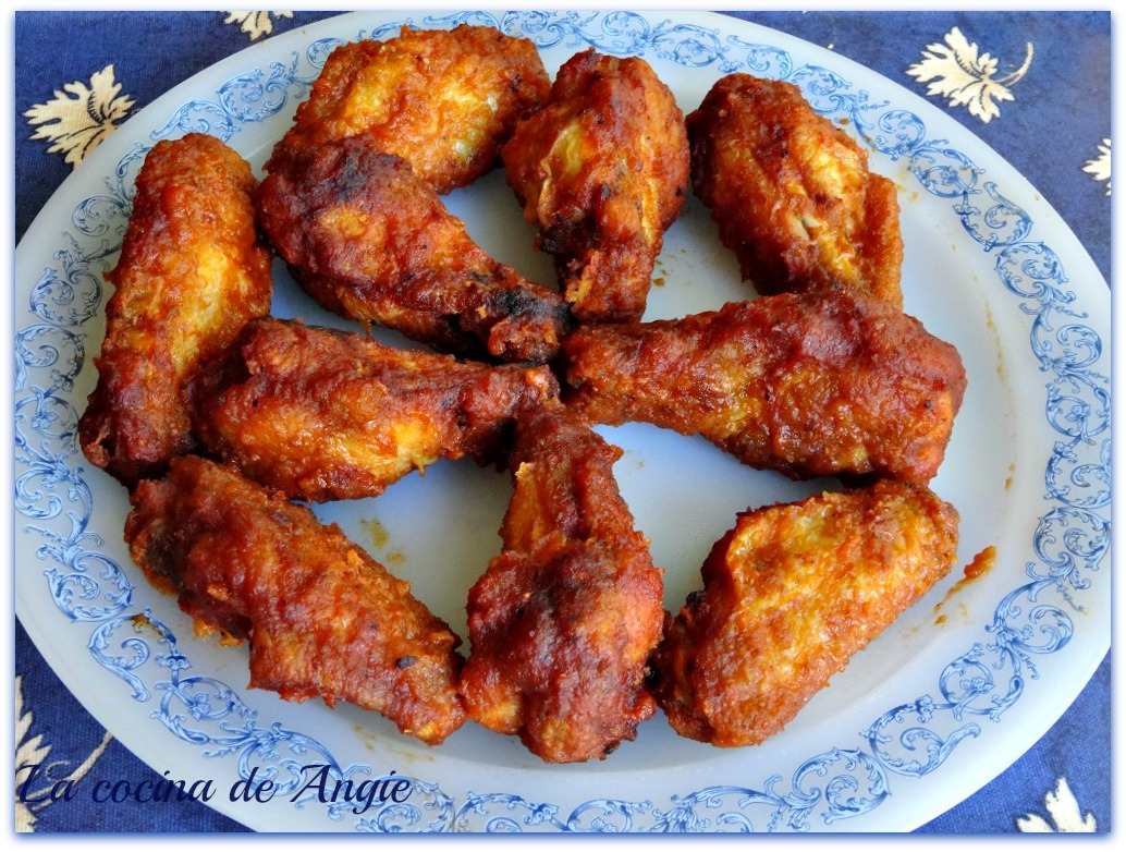 La cocina de Angie: ALITAS DE POLLO PICANTES (Buffalo wings - EE.UU.)