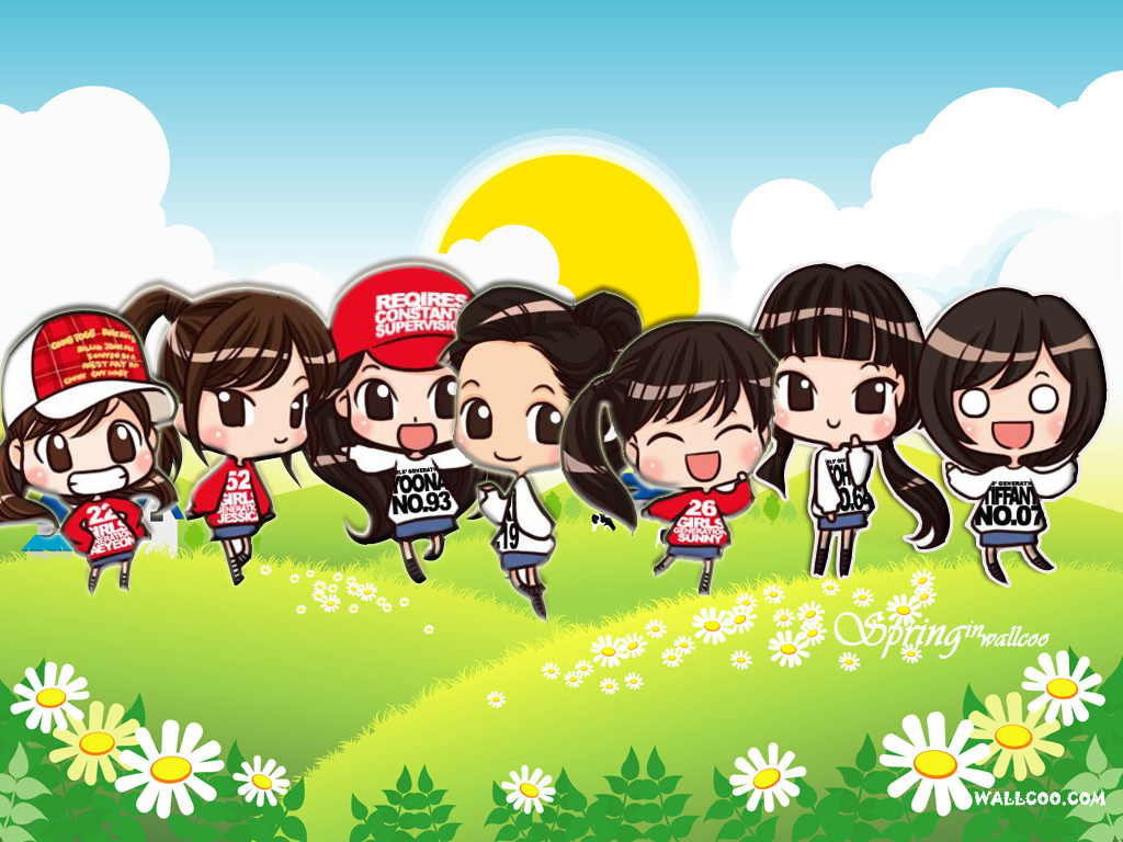 Kpopers: Girls Generation Cartoon