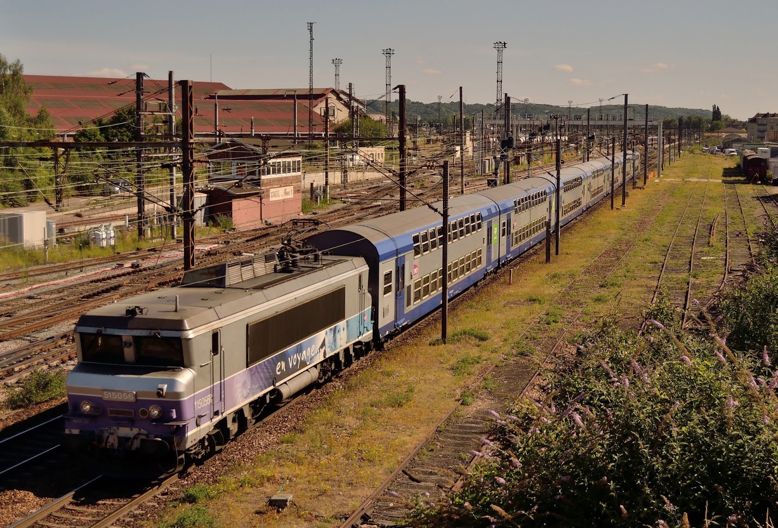 LA PASSION DU TRAIN: Fin Juin , début Juillet à Creil avec Tarek