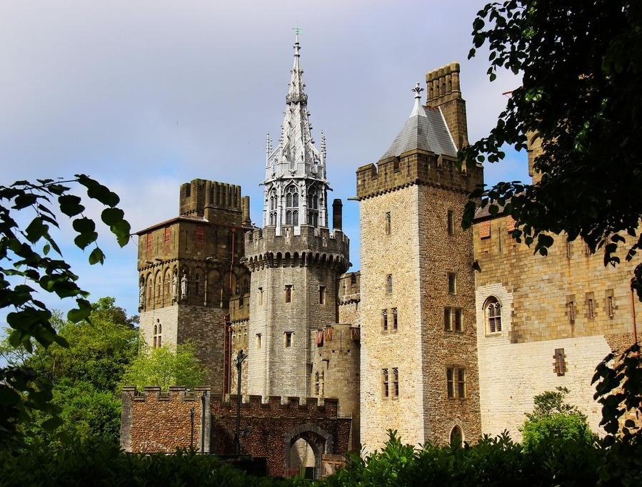 BLOG CASTELOS & CIA.: CASTELO DE CARDIFF ( País de Gales ).