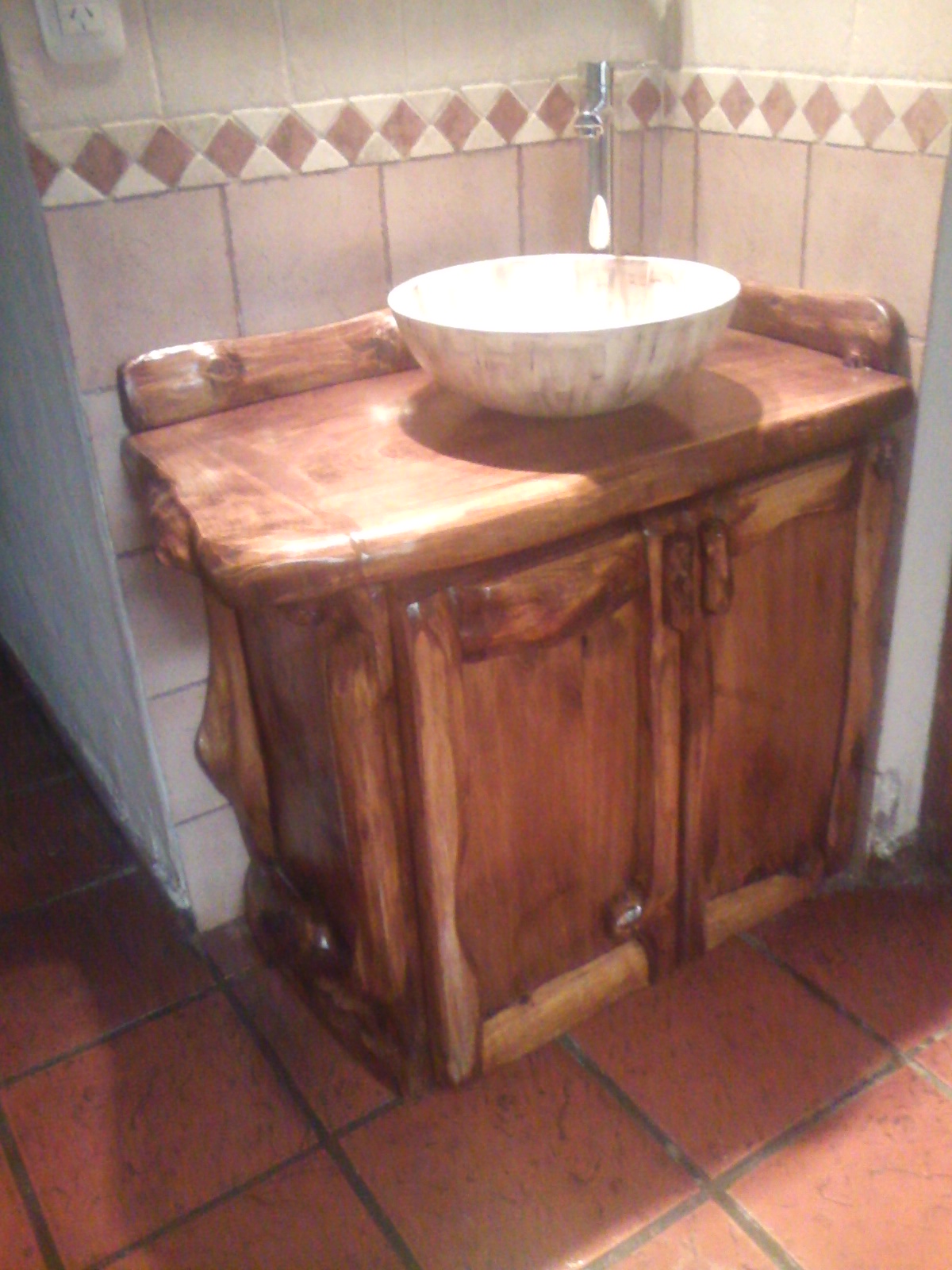 ARTE RUSTIKA _ Muebles Rusticos Artesanales: VANITORYS RUSTICOS