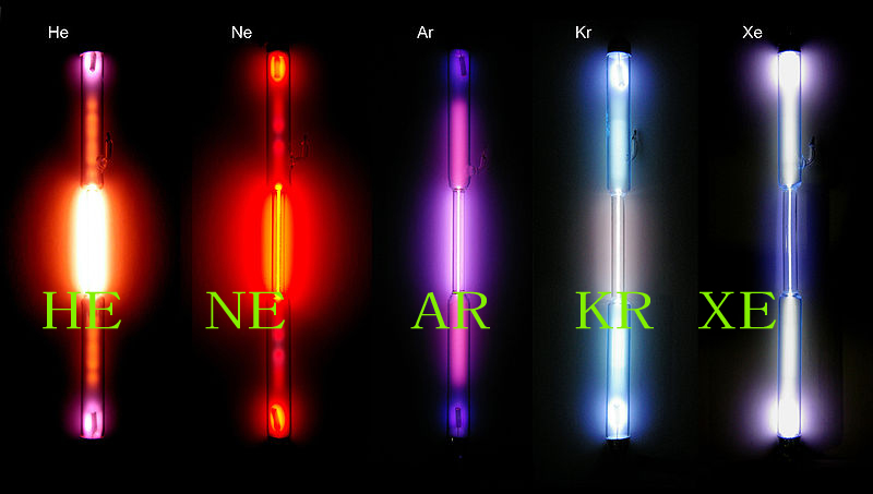 LOS5GASESNOBLES: LOS GASES NOBLES