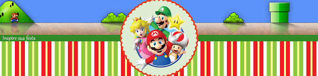 Super Mario Bros Party: Free Printables Candy Bar Labels and Toppers ...