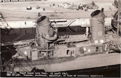 USS Halford DD-480: USS Halford DD-480 Shakedown Cruise from Puget ...