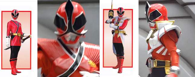 Power Rangers Samurai Red Ranger Mega Mode