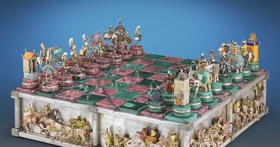 Inside Battle of Issus, A $1.65-Million Chess Set That Took 10 Years to ...