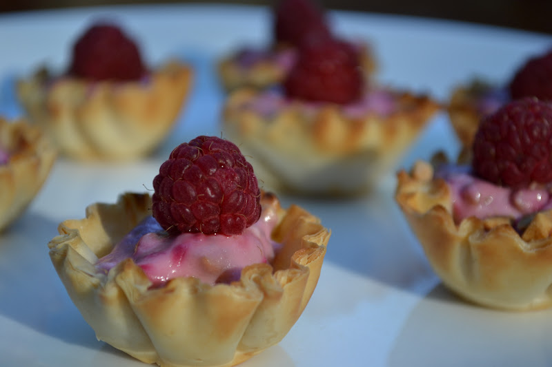 Sweet Morris: Raspberry Phyllo Tarts