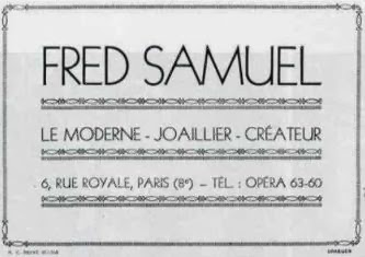 BIJOUX ET PIERRES PRECIEUSES: Fred Samuel: Rue Royale à Paris: Un ...