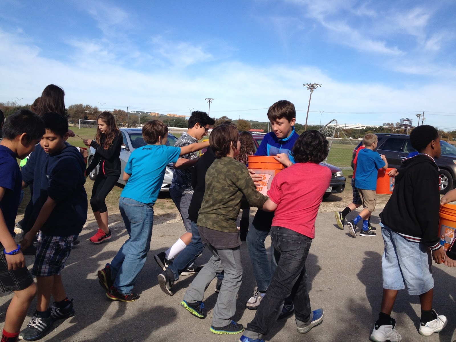 In Small Gardens: Bucket Race