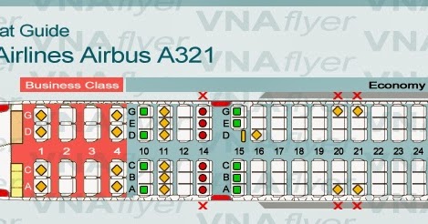 Vietnam Airlines A321 Seat Map