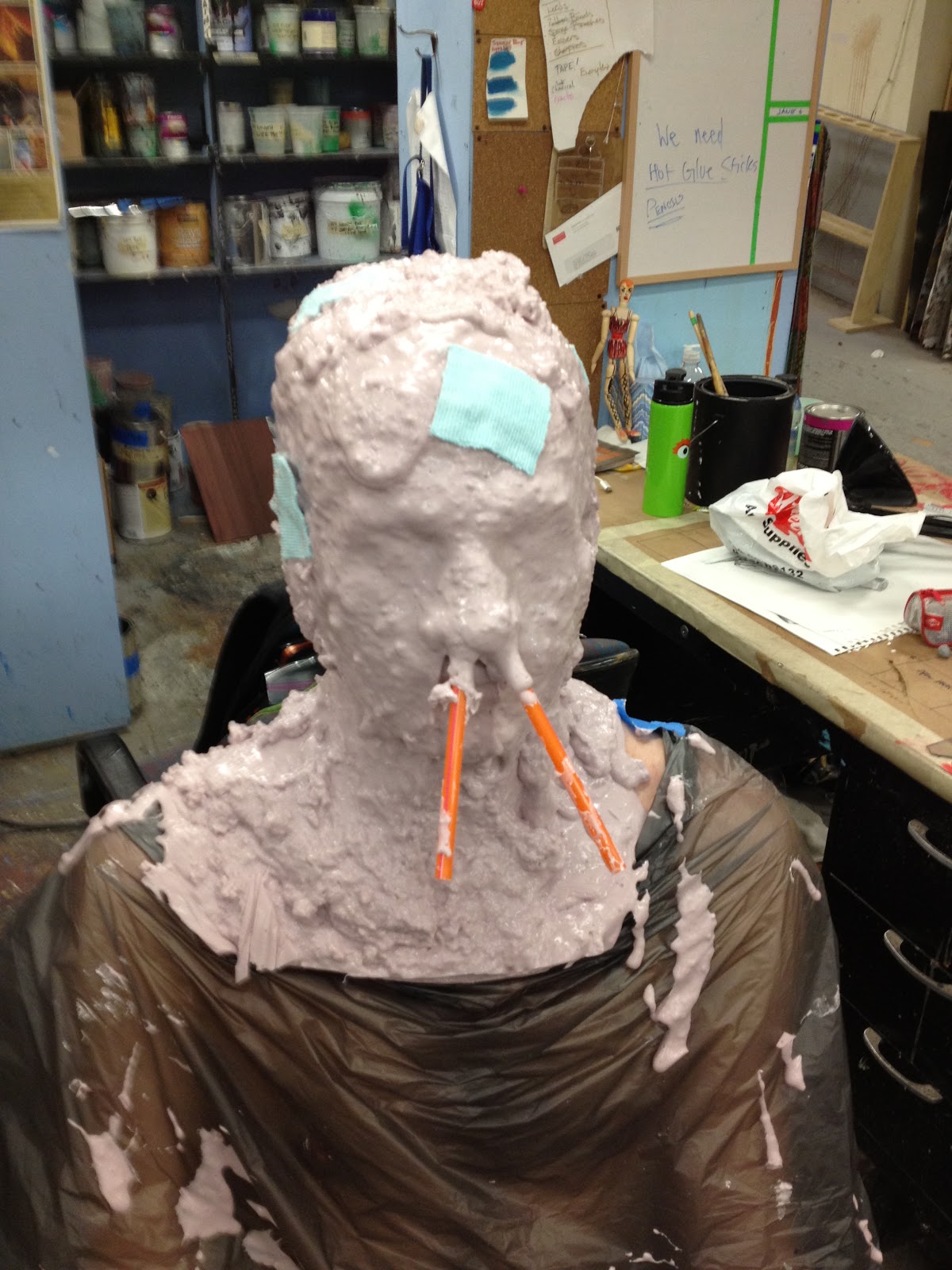 Masked, I Advance: Full Head Casting: Take 2