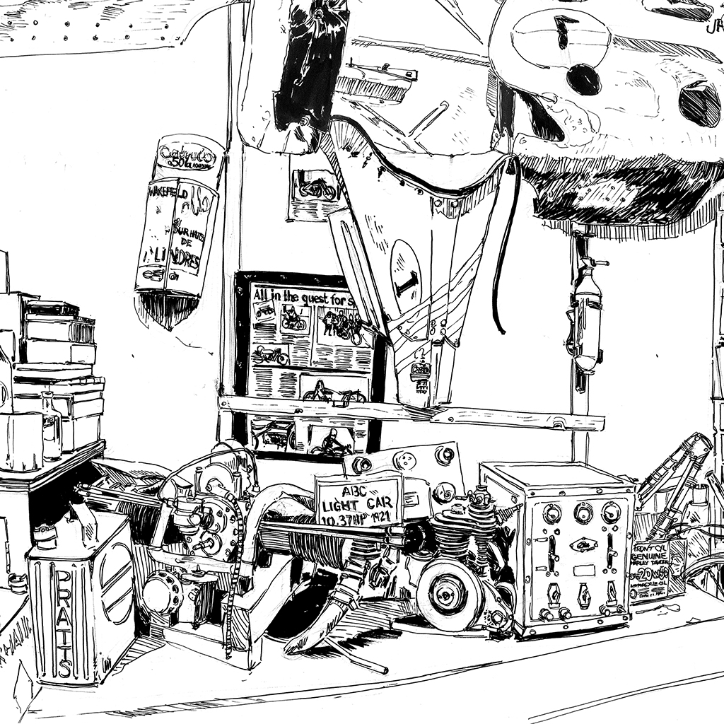 Martin Squires Automotive Illustration