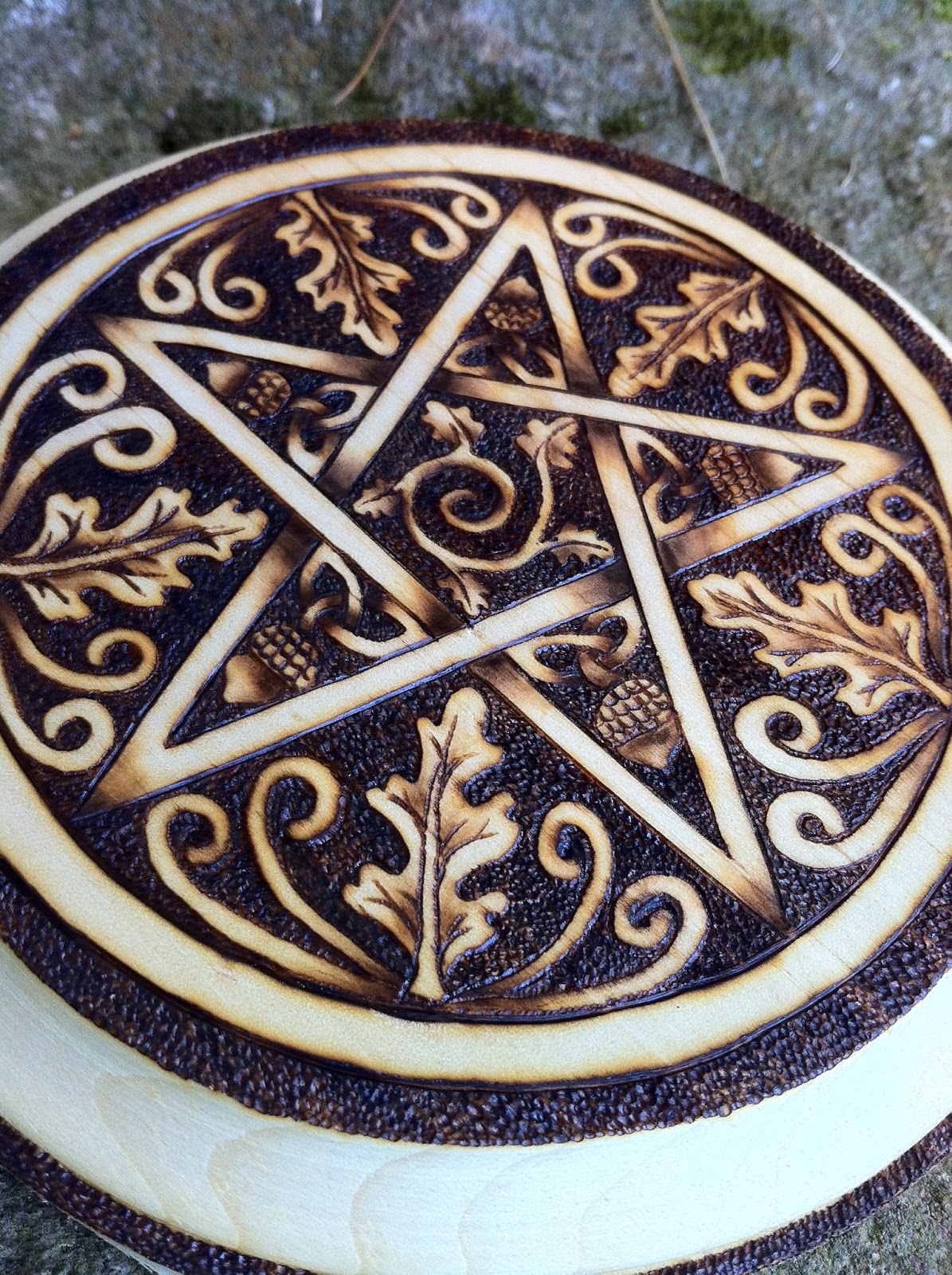 Greenwood Creations Blog: Tutorial : Pentacles Part 2 - Make It Fancy