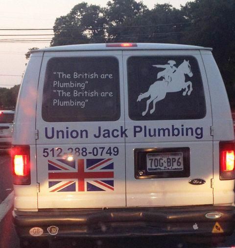 Plumbing Van Humor | The Gorilla Weekly
