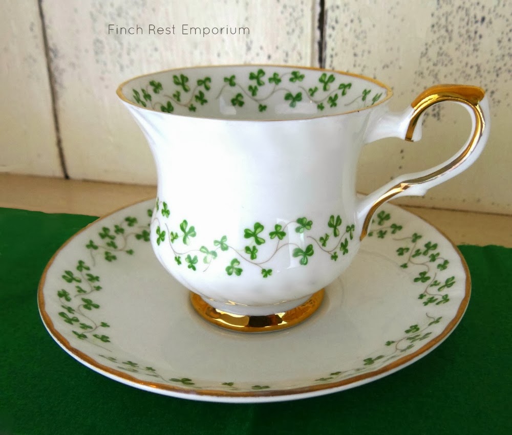 The Nest at Finch Rest: A Shamrock Tea Table