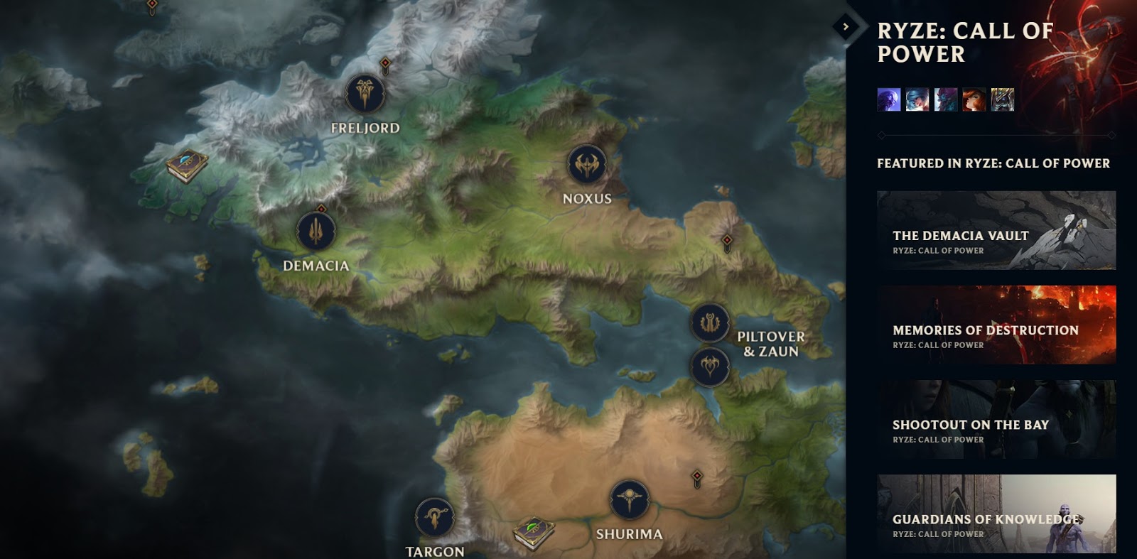 Runeterra Map World