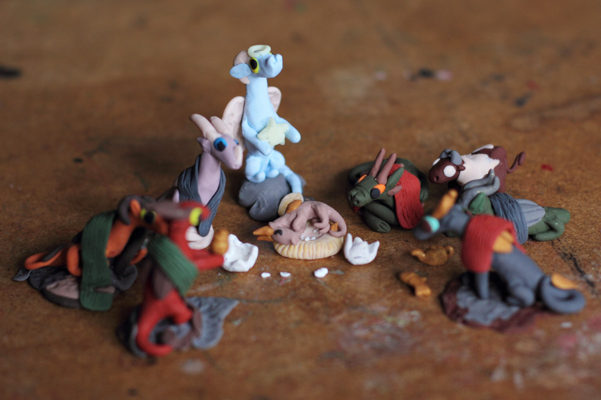 "We do it the Hard Way": Dragons at the Nativity