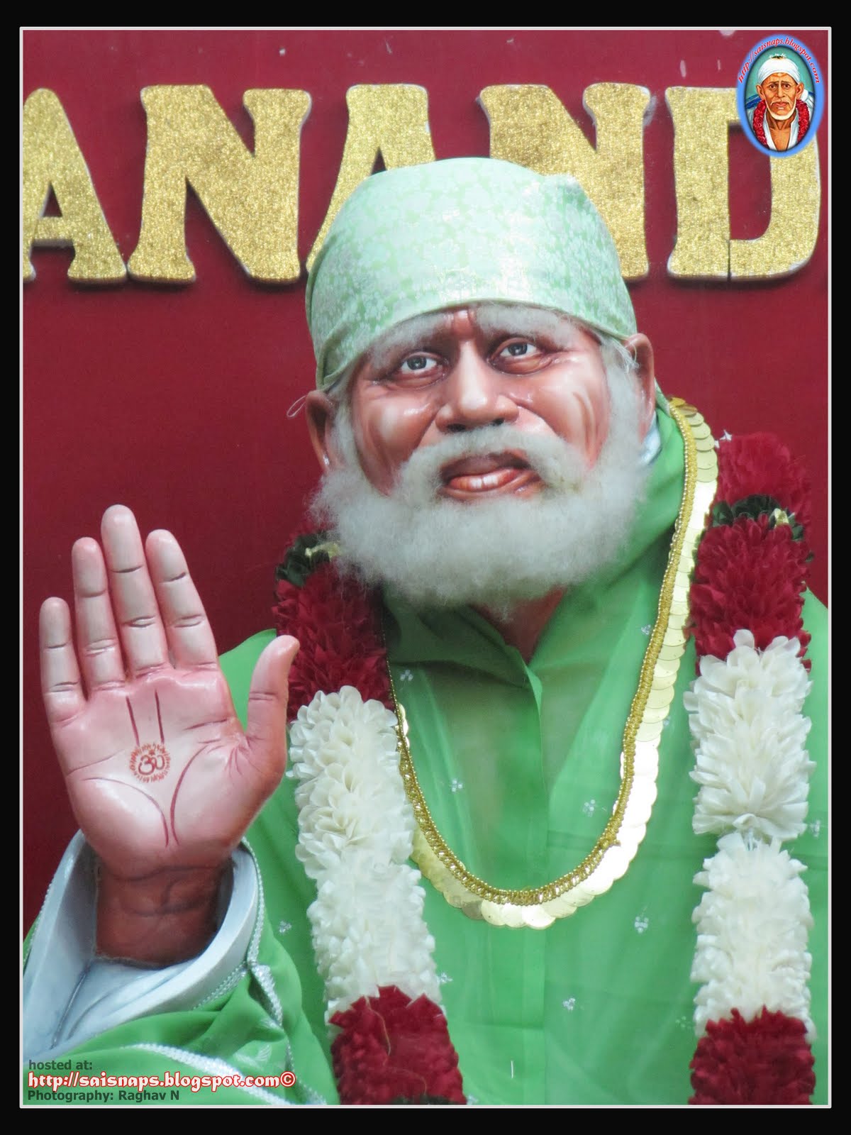 Sai Wallpaper: Sri Ananda Sai Baba Mandir. Poonthandalam, Nandampakkam ...