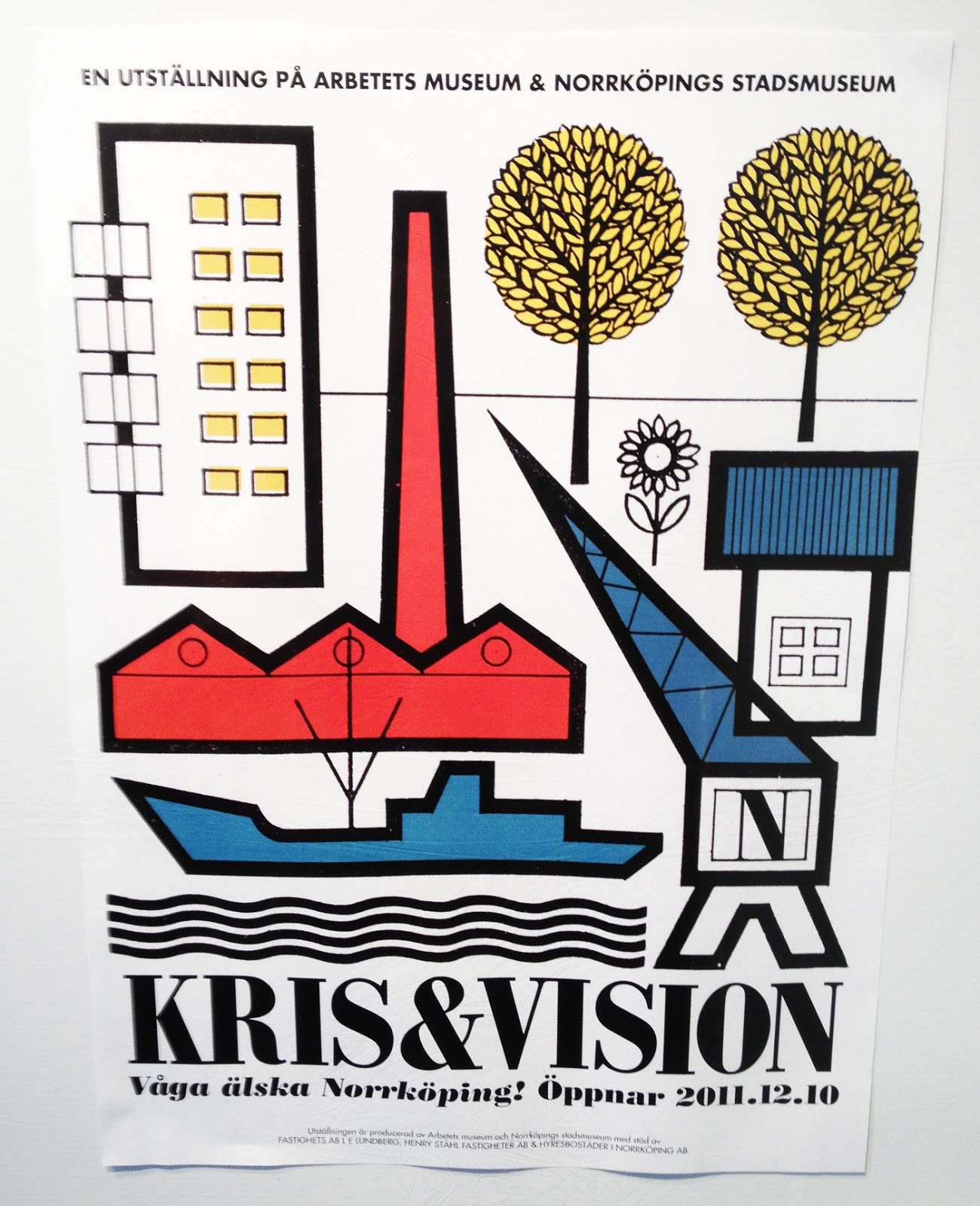 FÄRGGLATT: Snygg affisch