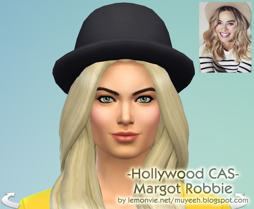 My Sims 4 CAS - Margot Robbie - Imagination Sims 4 CAS