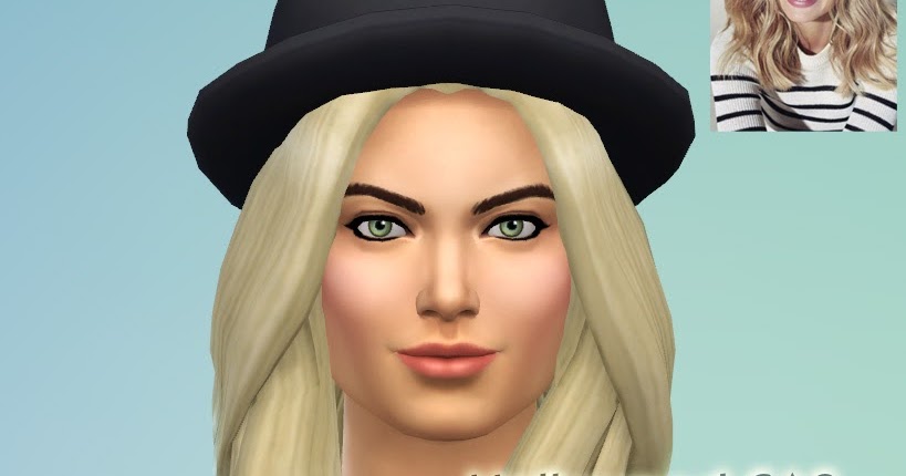 My Sims 4 CAS - Margot Robbie - Imagination Sims 4 CAS