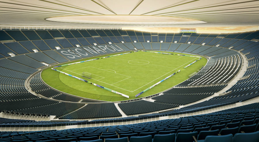 SSC Napoli BLOG: Progetto nuovo stadio San Paolo