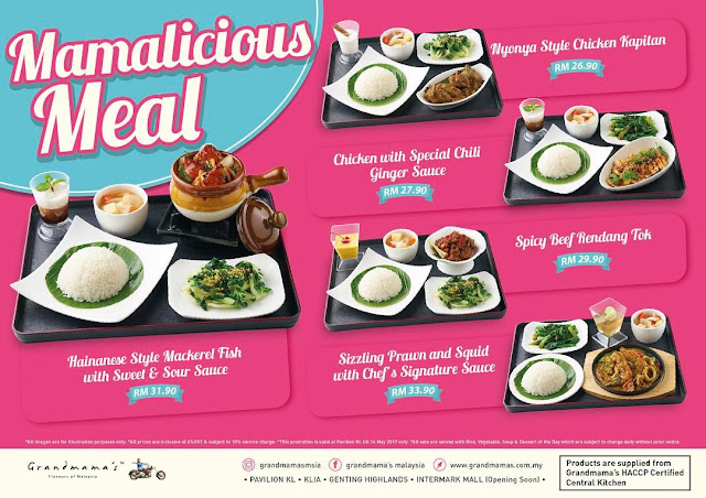 Mamalicious Meal @ Grandmama's Pavilion | Malaysian Foodie
