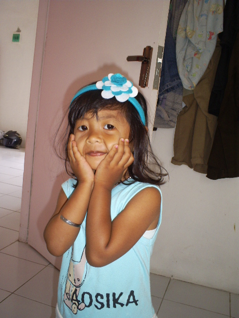 Asal ngeBlog: Bando Flannel Kreasi Bunda Nanik