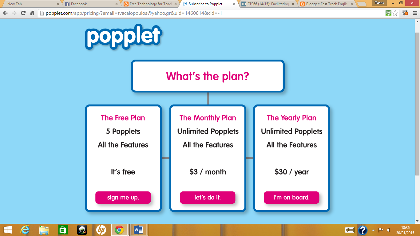 Fast Track English: Popplet: Beyond Mind Mapping.