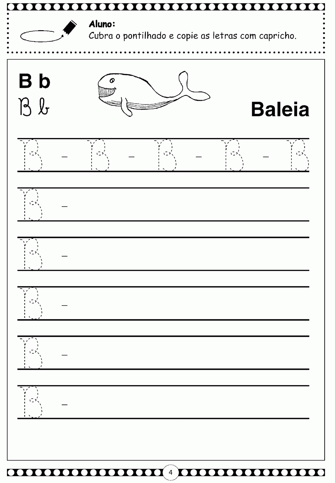"Educando Com Amor": Alfabeto - Caligrafia