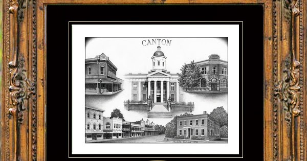 Hometown Drawings: Canton, Mississippi, Drawing