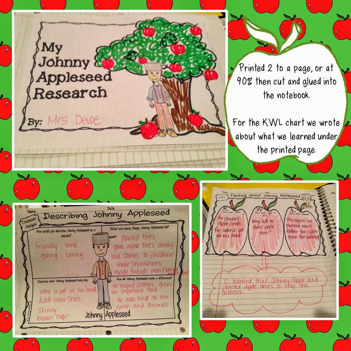 Johnny Appleseed by Alyse Sweeney - Teaching Ideas | The Picture Book ...