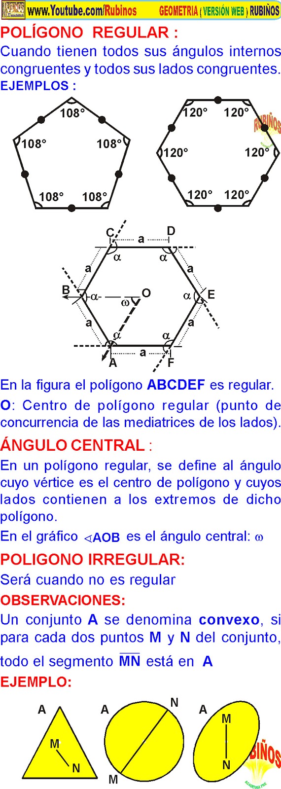 POLÍGONOS EJERCICIOS RESUELTOS PARA PREUNIVERSITARIOS PDF
