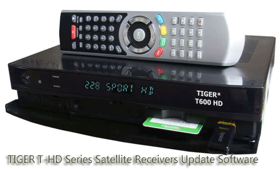 TIGER T-HD Series Satellite Receivers Update Software