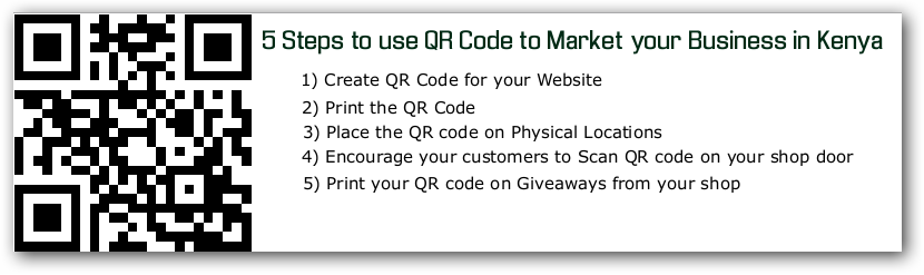 NJENGAH: 5 Steps to use QR codes for Business Website Promotion