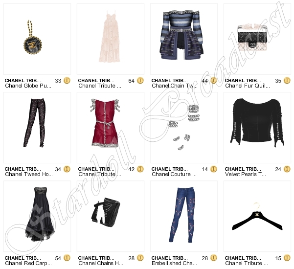 Stardoll Broadcast: Chanel Tribute Collection