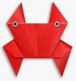 Crab 2 - Easy Origami instructions For Kids