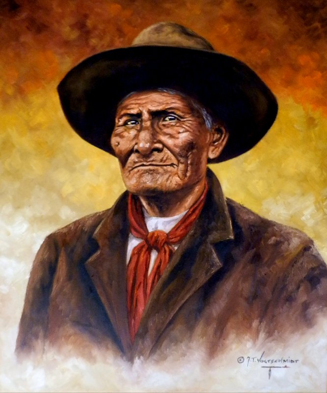 White Wolf : Old west artist Jeroen Vogtschmidt