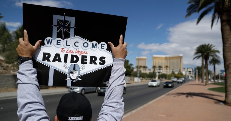 Duner's Blog: MARCH 31 OAKLAND RAIDERS MOVING TO LAS VEGAS