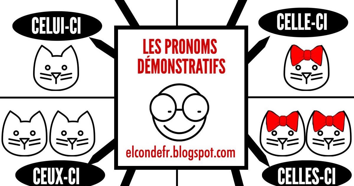 El Conde. fr: Les pronoms démonstratifs