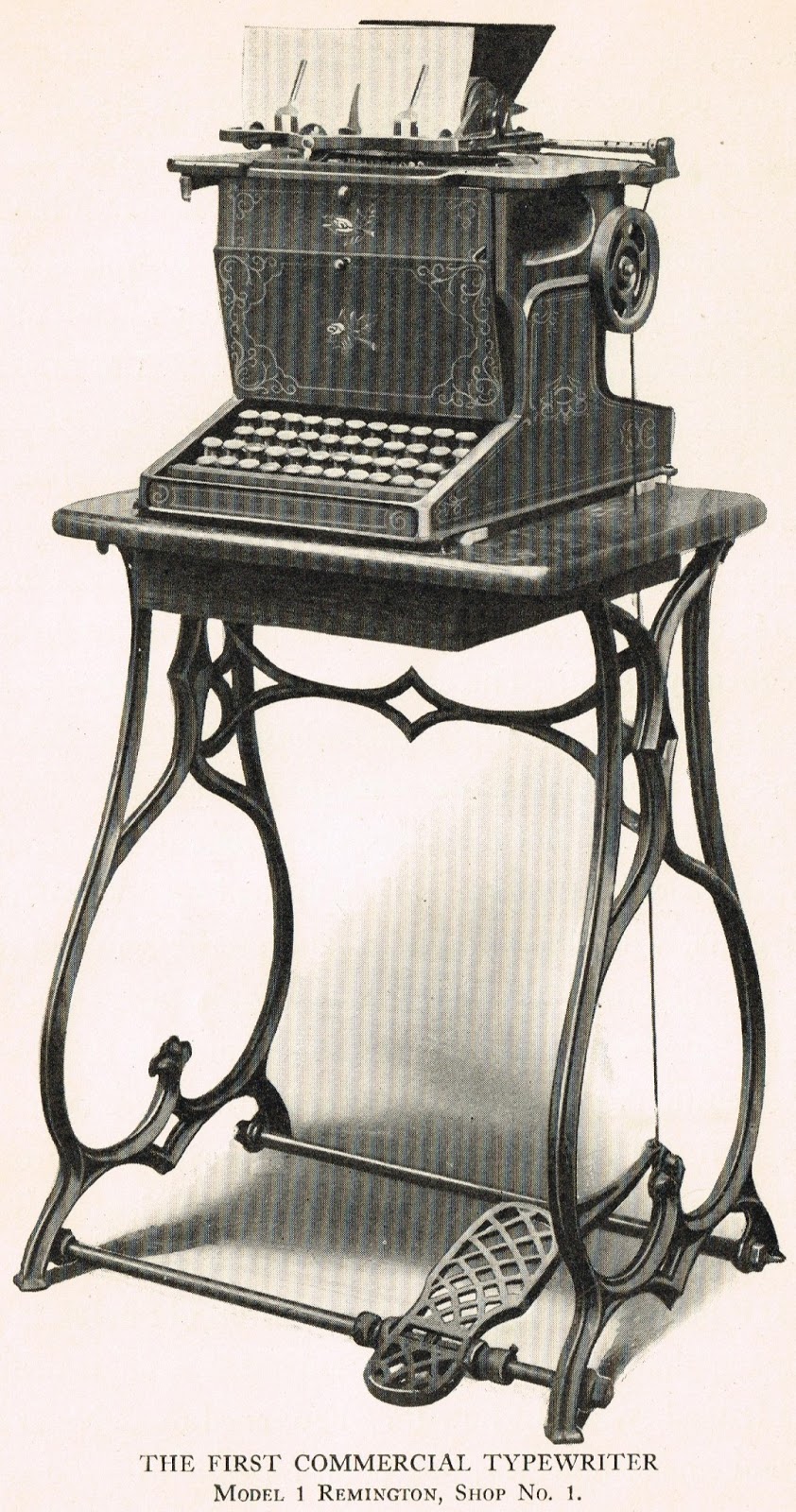 oz.Typewriter: On This Day in Typewriter History: The Model 1 Remington