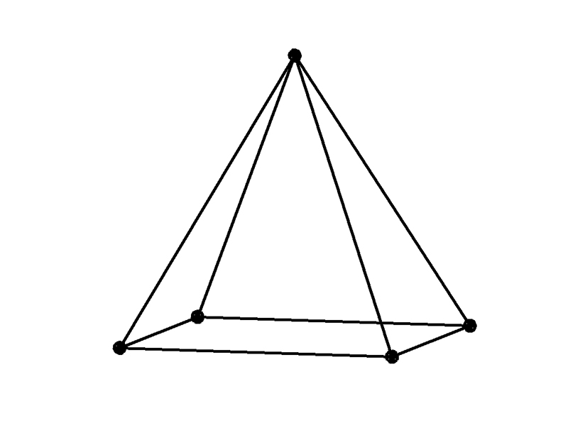 Piramide de base cuadrada - Imagui