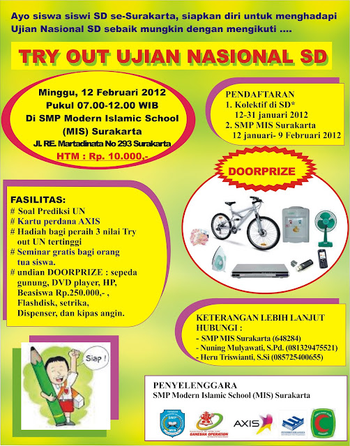 SMP MODERN ISLAMIC SCHOOL (MIS) SURAKARTA