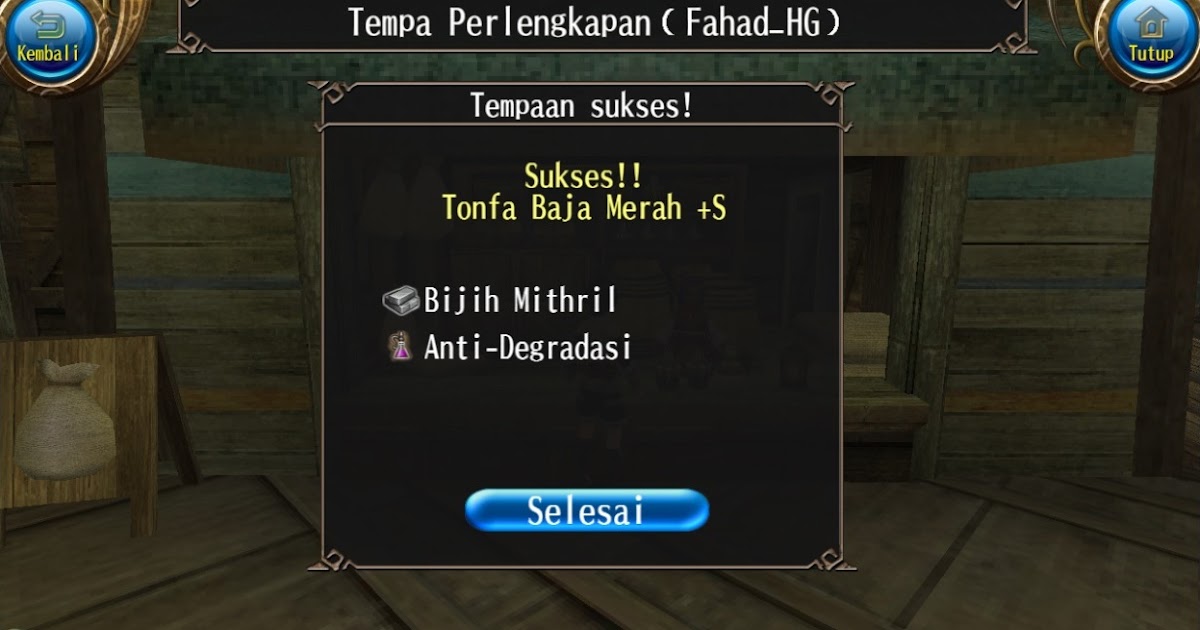 Asli dari penulisnya: Cara Refine Cermat dan Hemat - Toram Online