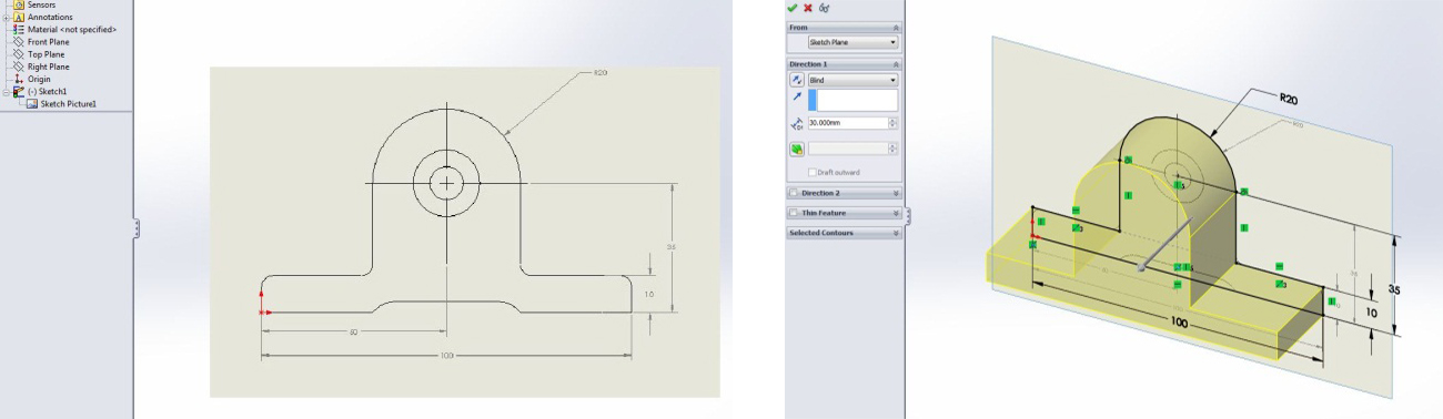 PLM Group Sverige AB: Tips & tricks: Skapa skiss med hjälp av bildfil i ...